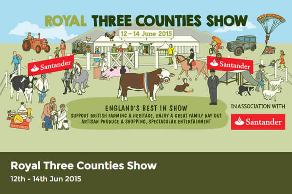 Come and see us at Royal Three Counties Show Malvern (12-14 June)!